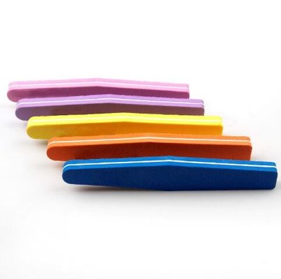 5pcs/lot 17.8cm*3cm*1.3cm Sunshine Nail Art Files Slim Sanding Set Nail Buffers Polish Gel Tools 100/180 Manicure Nail F