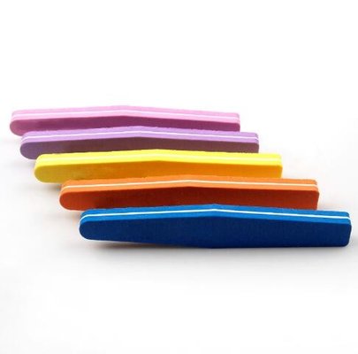 5pcs/lot 17.8cm*3cm*1.3cm Sunshine Nail Art Files Slim Sanding Set Nail Buffers Polish Gel Tools 100/180 Manicure Nail F