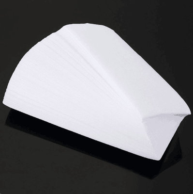 100Pcs Removal Nonwoven Body Cloth Hair Pad Paper Strips Wax Salon Spa Leg