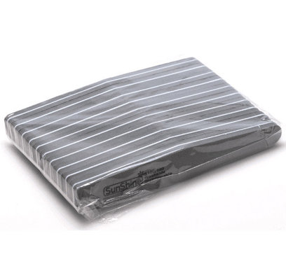 10 Pcs Hot Sell Sunshine Fancy Nail File 100/180 Buffer Sponge Manicure Tool Designs Tofu Article Polishing Sand Files
