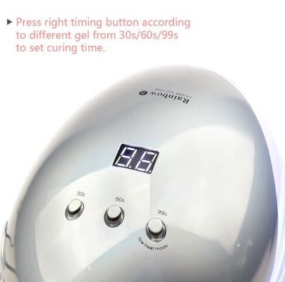 Rainbow5 48W Nail Dryer Auto Sensor 24 Leds UV Lamp Drying Low Heat Model Double Power Fast Manicure Nail Led Lamp 365nm