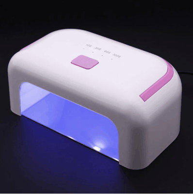 SUN 5X 12W Mini White Curing Lamp LED Manicure Light Nail Polish Dryer Nail Art Machine Tool USB