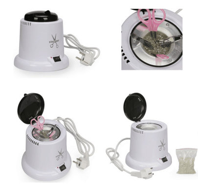 High Temperature Sterilizer &Disinfection Box for Nipper Tweezers Tools Clean Sterilizers Pot Nail Art Tool