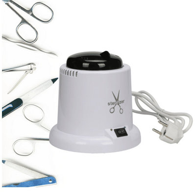 High Temperature Sterilizer &Disinfection Box for Nipper Tweezers Tools Clean Sterilizers Pot Nail Art Tool