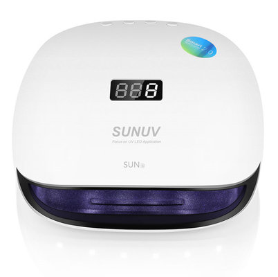 SUN4 48 W lámpara UV para uñas manicura Timer pantalla LCD mejor UV LED lámpara para SUNUV secador de uñas de Gel polaco