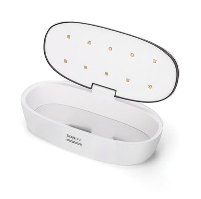 LED esterilizador Herramientas de limpieza cosmética belleza maquillaje sistemas de cepillo Herramientas de limpieza des