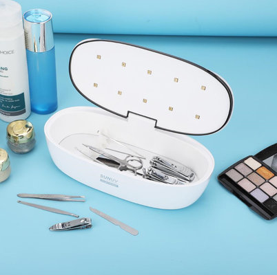 LED esterilizador Herramientas de limpieza cosmética belleza maquillaje sistemas de cepillo Herramientas de limpieza des