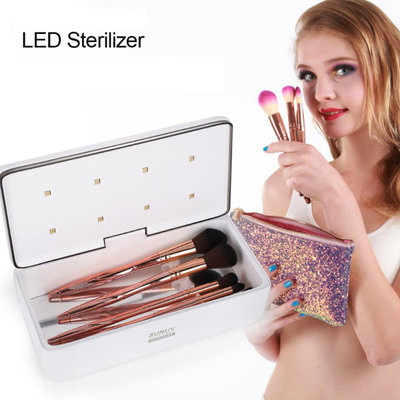 Herramientas de maquillaje LED esterilizador cepillos cosméticos Herramientas de limpieza maquillaje cepillo conjunto be
