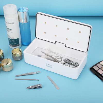 Herramientas de maquillaje LED esterilizador cepillos cosméticos Herramientas de limpieza maquillaje cepillo conjunto be