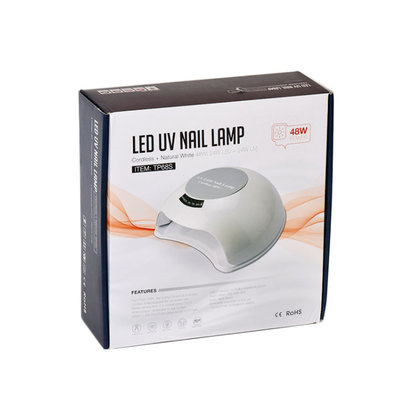 48 W recargable Uñas de gel inalámbrico recargable LED UV secador de uñas aparato para lámpara de manicura con sensor au