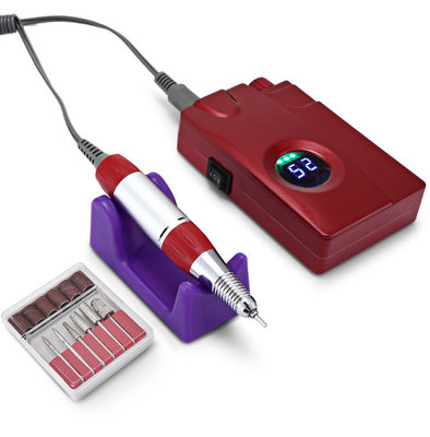 30000 RPM portátil máquina de taladro eléctrico inalámbrico recargable manicura pedicura taladro archivo Machine para la