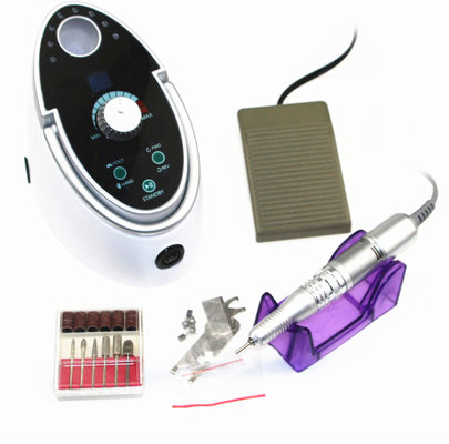 2018 nuevo 65 W 35000 RPM eléctrica uñas taladro archivo Kit Bits Kits de manicura pedicura máquina del taladro del clav