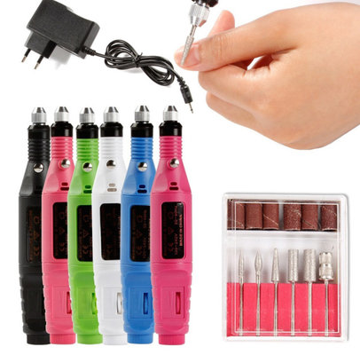 Aparatos eléctricos para manicura Nail taladro Bits fresado Cutters Nail Art cutícula removedor Gel Nail broca