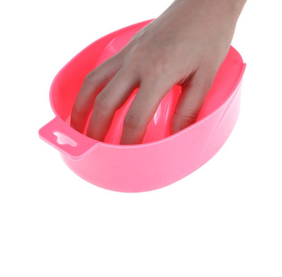 Kaizm 1 unid removedor de la colada de la mano del arte del clavo empapa tazón DIY Nail Salon Spa Bath tratamiento manic