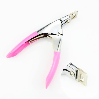 Uñas arte herramientas profesionales tijeras de uñas Clipper cortador de borde del clavo falso Shear consejos Trimmer JH