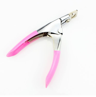 Uñas arte herramientas profesionales tijeras de uñas Clipper cortador de borde del clavo falso Shear consejos Trimmer JH