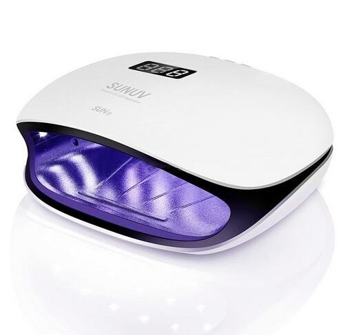 Nail Art Dryer 48W UV LED Lamp Nail Light Professional Smart Phototherapy for Curing Finger Toe Nail Gel Nail Drying Mac