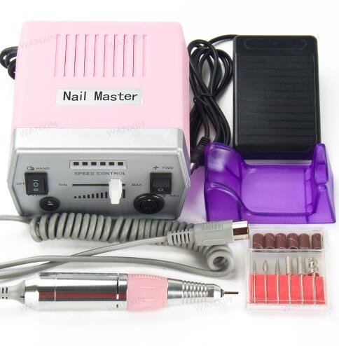2017 hot sale Professional Nail Tools Nail Art File Bits Machine Manicure Kit 30000 RPM 110V/220V Electric Nail Drill
