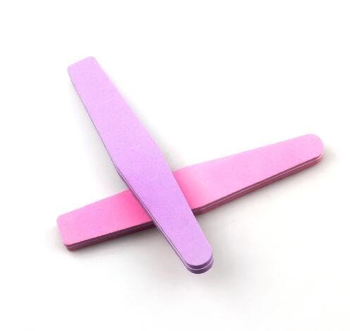 5pcs/lot 17.8cm*3cm*1.3cm Sunshine Nail Art Files Slim Sanding Set Nail Buffers Polish Gel Tools 100/180 Manicure Nail F