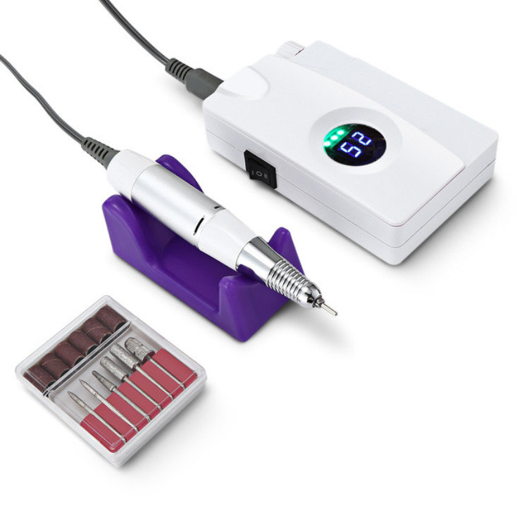 30000 RPM portátil máquina de taladro eléctrico inalámbrico recargable manicura pedicura taladro archivo Machine para la