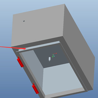 Custom Sheet Metal Panel Enclosures Cabinet Processing for Deep Drawn