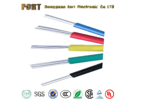 FEP Covered Teflon Jacketed Wire , Anti UV Radiation Insulated Copper Wire