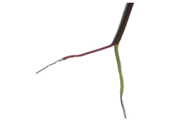 Upper Temp 180℃ Type E Thermocouple Cable , Custom Colors Thermocouple Compensating Wire