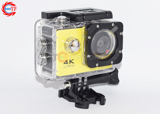 OEM Yellow Camera Sports HD DV Wifi Underwater Diving With 1 Year Warranty