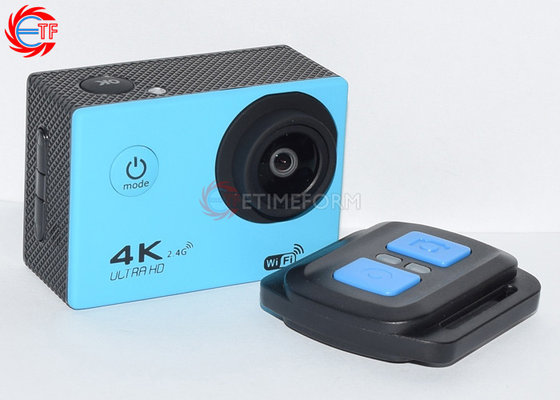4K HD Waterproof Action Video Camera Blue Multi Language WIFI Action Camera