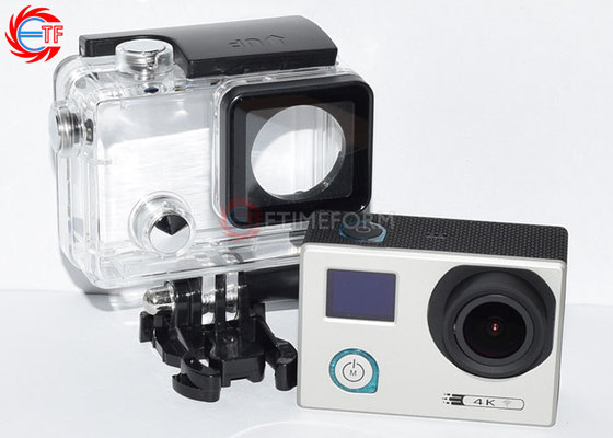 1050mAh Video Camera For Sports , Ultra HD 4K 24fps WIFI  Helmet Action Camera
