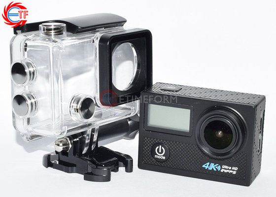 Dual Screen Novatek 96660 4K Action Camera Motocycle Sport Helmet Camera