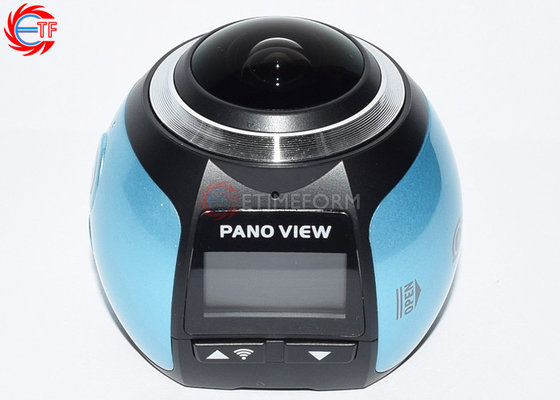 0.96” LCD Blue Helmet Sports Camera Ultra HD , 4K Action Camera Wireless