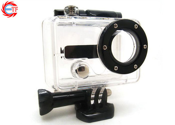 Transparent Action Camera Accessories 30m Underwater Camera Case Plastic