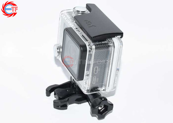 Mini Silver 1080p WIFI Action Camera Dual Screen , ROHS Portable Car DVR