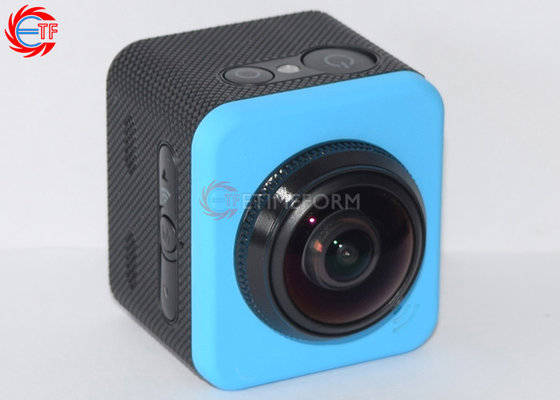 360 Degree Rotation Waterproof  Action Camera , Cube Shape Wireless Video Camera
