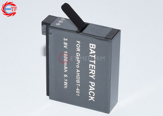 EAHDBT-401 3.8V Extended Action Camera Battery 1600mAh For GoPro Hero 4