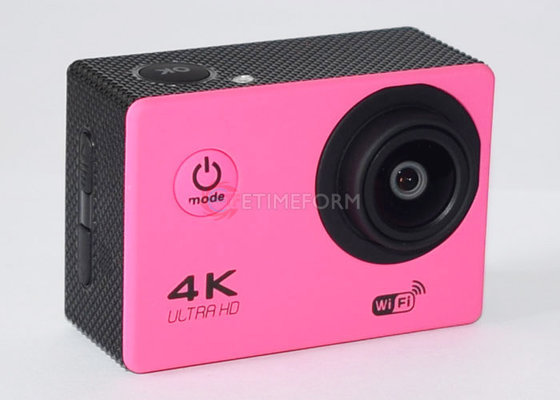 30fps 2" Inch 4k Sports Action Camera With Remote Control WIFI Full HD Mini Pink