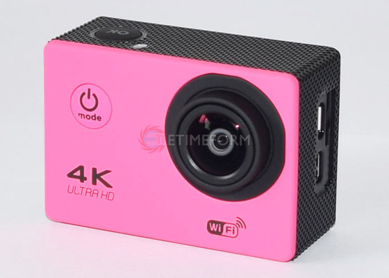 30fps 2" Inch 4k Sports Action Camera With Remote Control WIFI Full HD Mini Pink