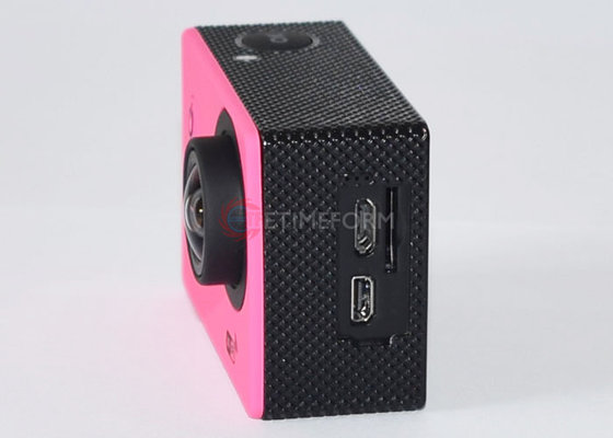 30fps 2" Inch 4k Sports Action Camera With Remote Control WIFI Full HD Mini Pink