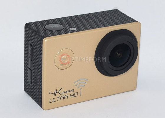 High Resolution Portable Car Dvr , Durable 4k 30fps Action Camera For Extreme Sports