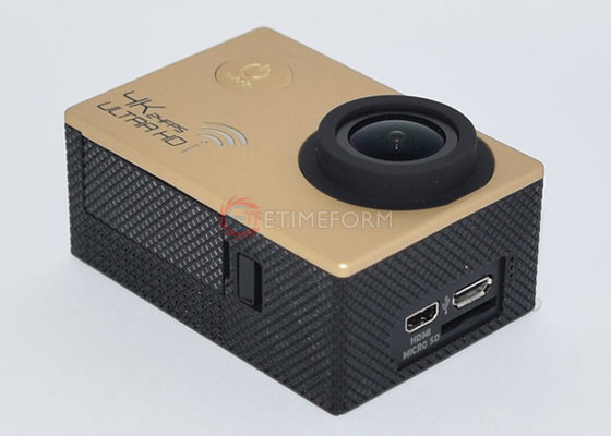 High Resolution Portable Car Dvr , Durable 4k 30fps Action Camera For Extreme Sports