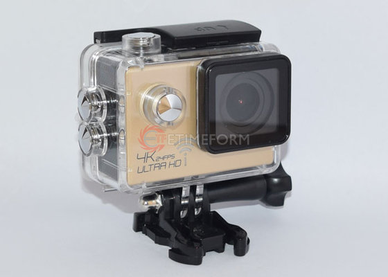 High Resolution Portable Car Dvr , Durable 4k 30fps Action Camera For Extreme Sports