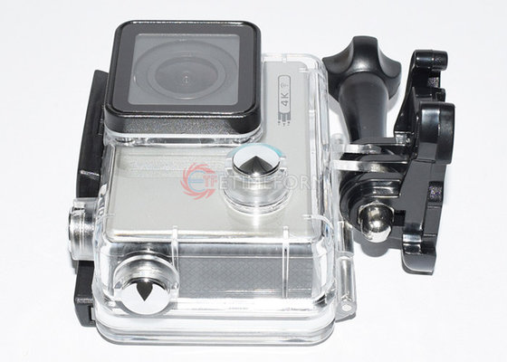 Silver Portable Full Hd Sports Action Camera , 2.0′ Ltps LCD Mini Sports Dv