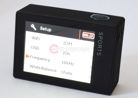 Silver Portable Full Hd Sports Action Camera , 2.0′ Ltps LCD Mini Sports Dv