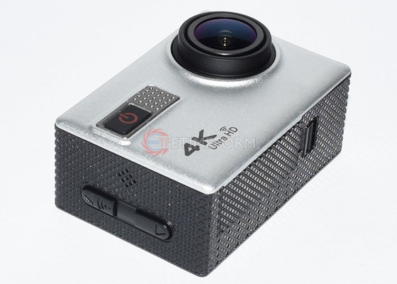 Silver Real Ultra HD 4K Sports Action Camera Wireless With Sony 12mp CMOS
