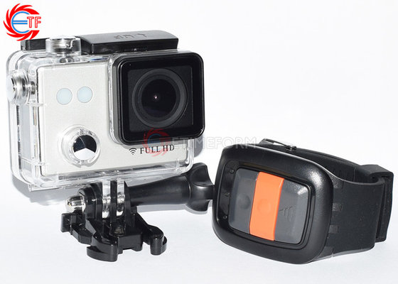 Silver FHD 1080p Action Camera WIFI With Navotek 96658 2.0 Inch OEM Night Mode