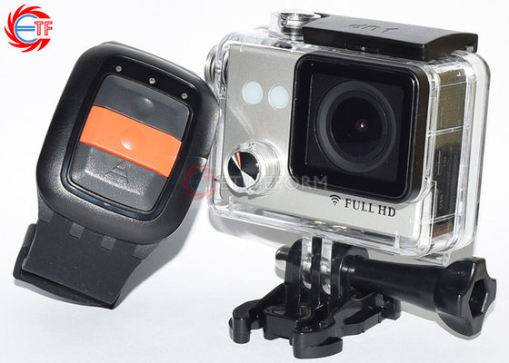 30m Waterproof Silver 170 Degree Action Camera digital video camcorder for sports