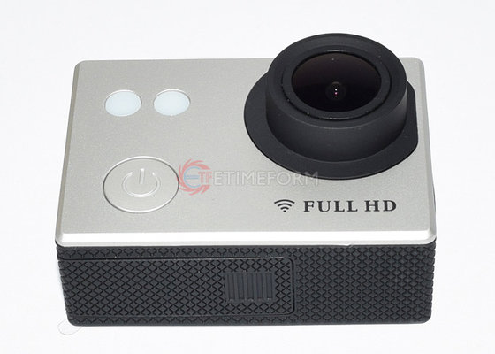 30m Waterproof Silver 170 Degree Action Camera digital video camcorder for sports