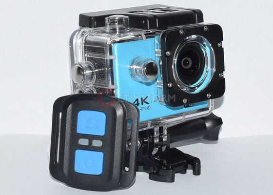 4K HD Waterproof Action Video Camera Blue Multi Language WIFI Action Camera