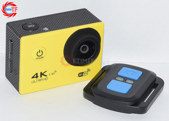 Outdoor Wide Angle Remote Control Action Camera 2.0 Inch HD 1080p With WIFI